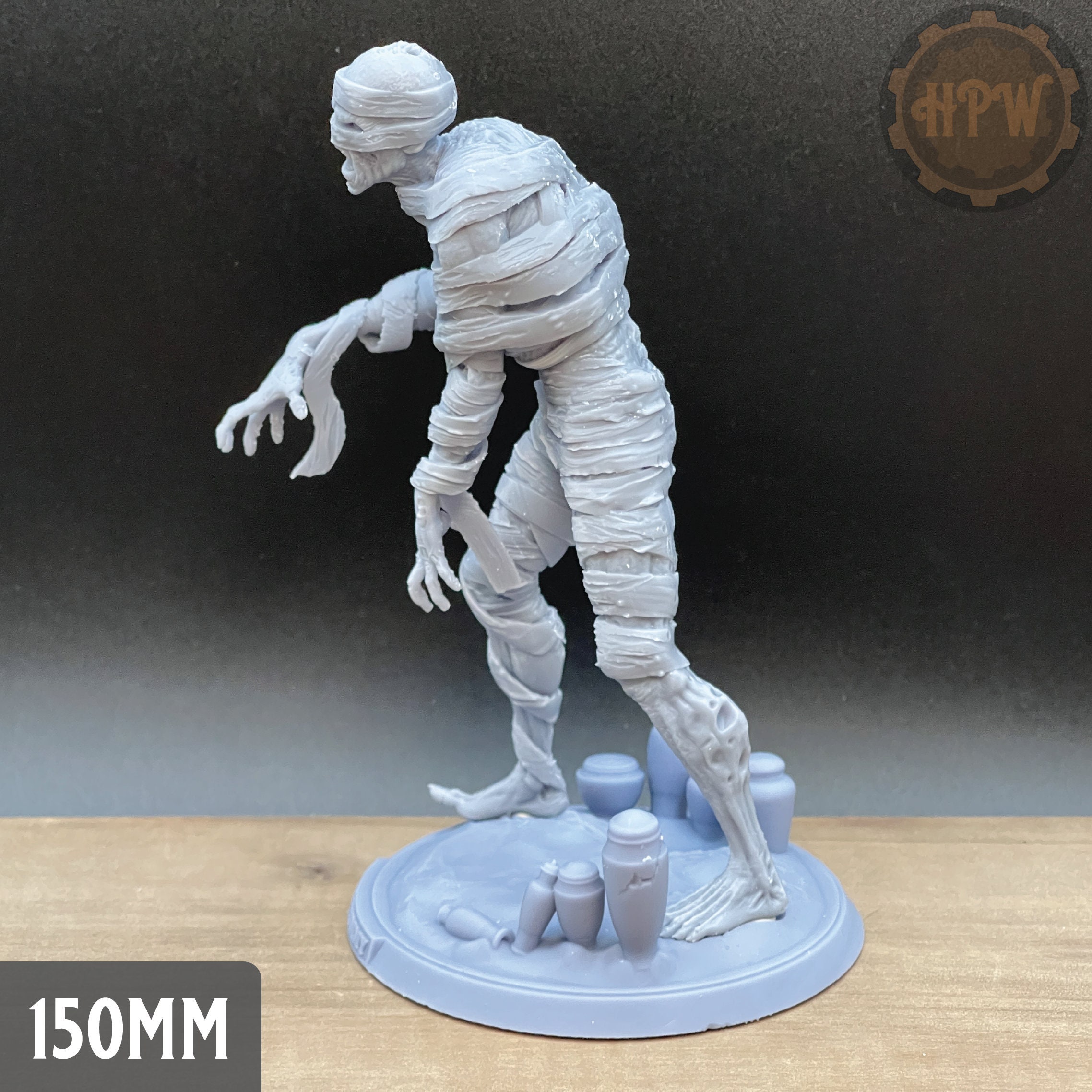 Mummy Undead Miniature Heroes & Beasts Classic Movie Monsters Dnd Rpgs ...