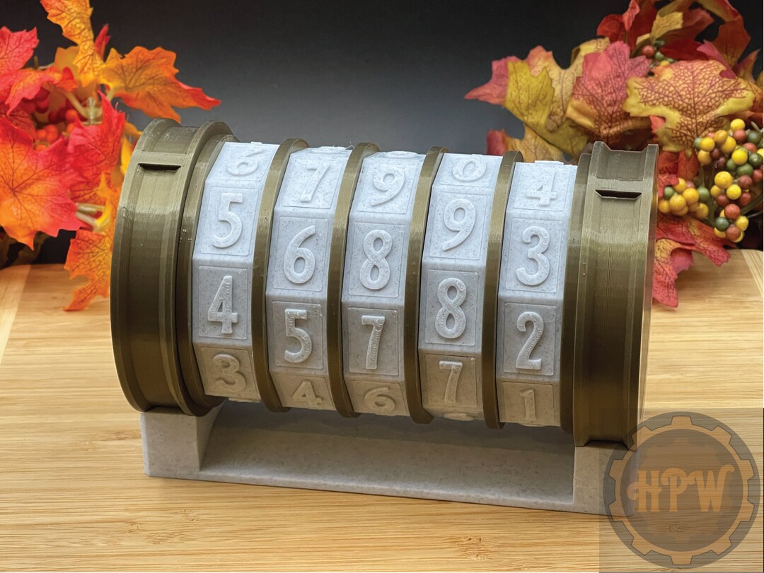 Resettable Cryptex | Lock Box | Puzzle Container | Secret Storage - Etsy