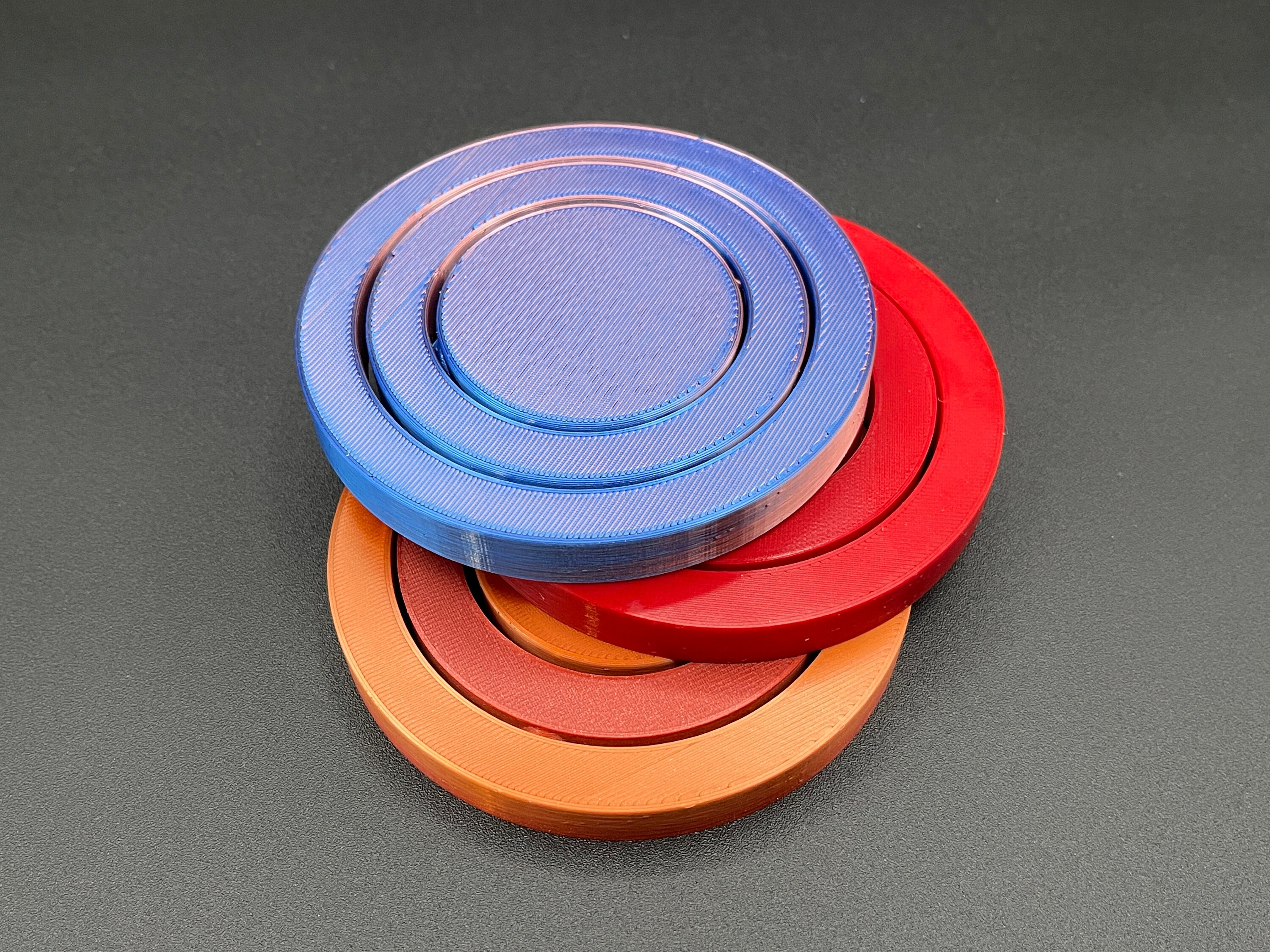 Fidget Gyroscope Spinner Stress Relief Gadget Relaxing Fiddle Toy - Etsy