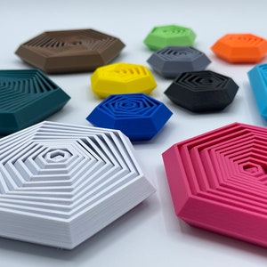 Nested Hexagon Fidget Toys - Etsy