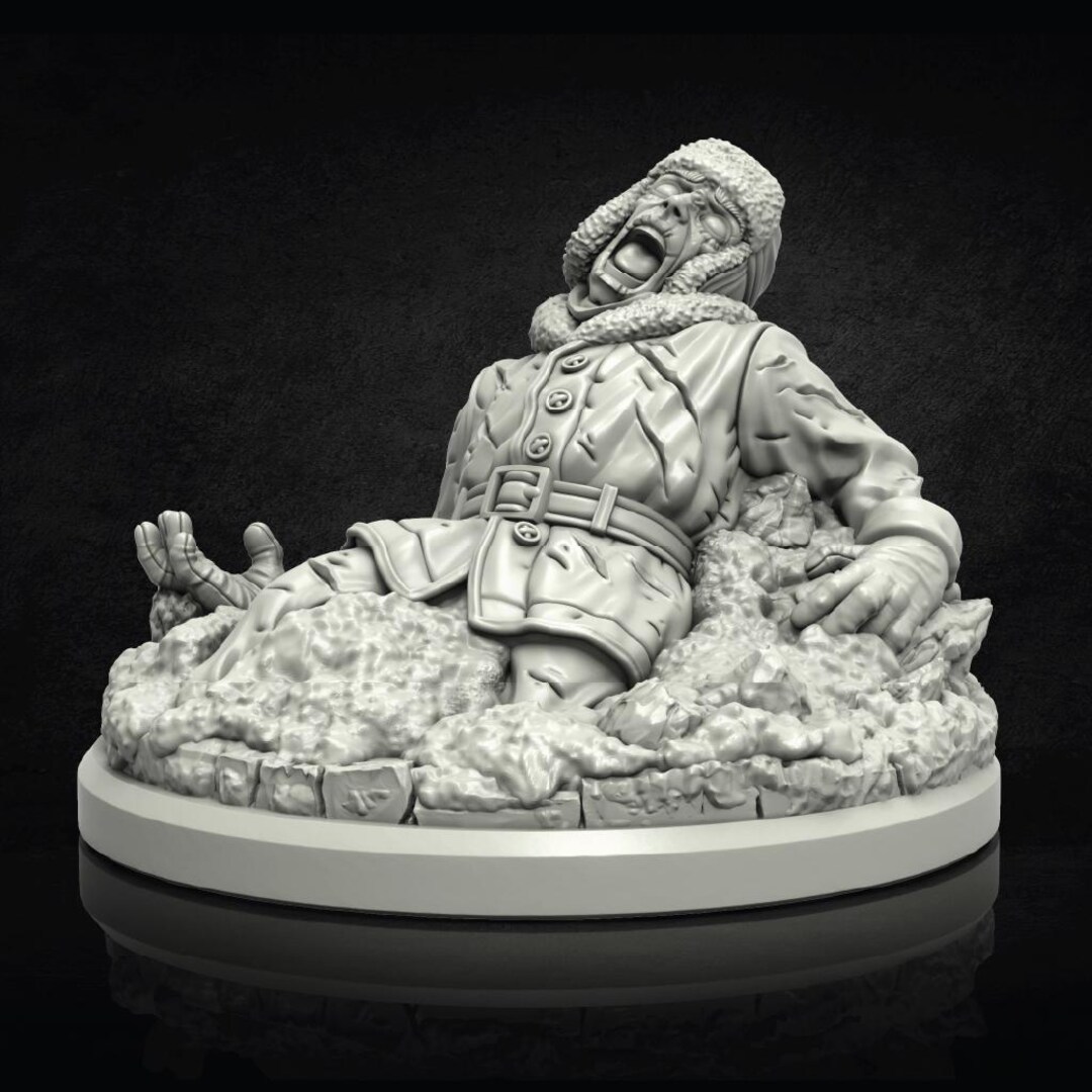 Frozen Investigator | Corpse Miniature | the Frozen Madness | Adaevy ...