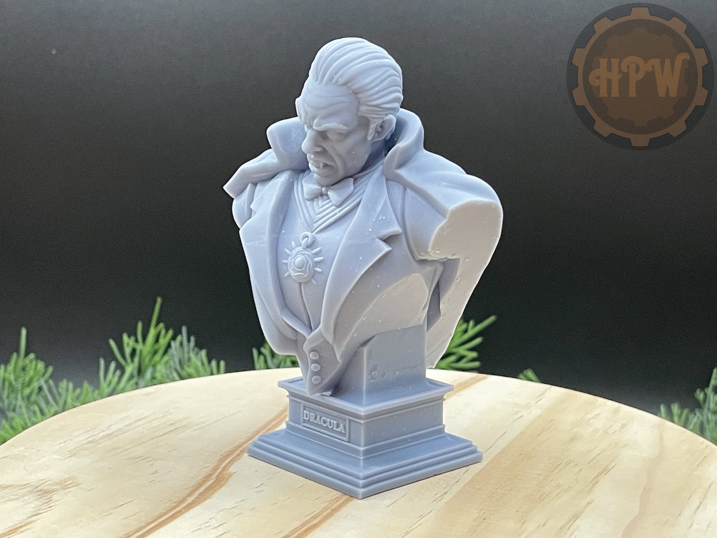 Dracula Bust Vampire Statue Heroes & Beasts Classic - Etsy