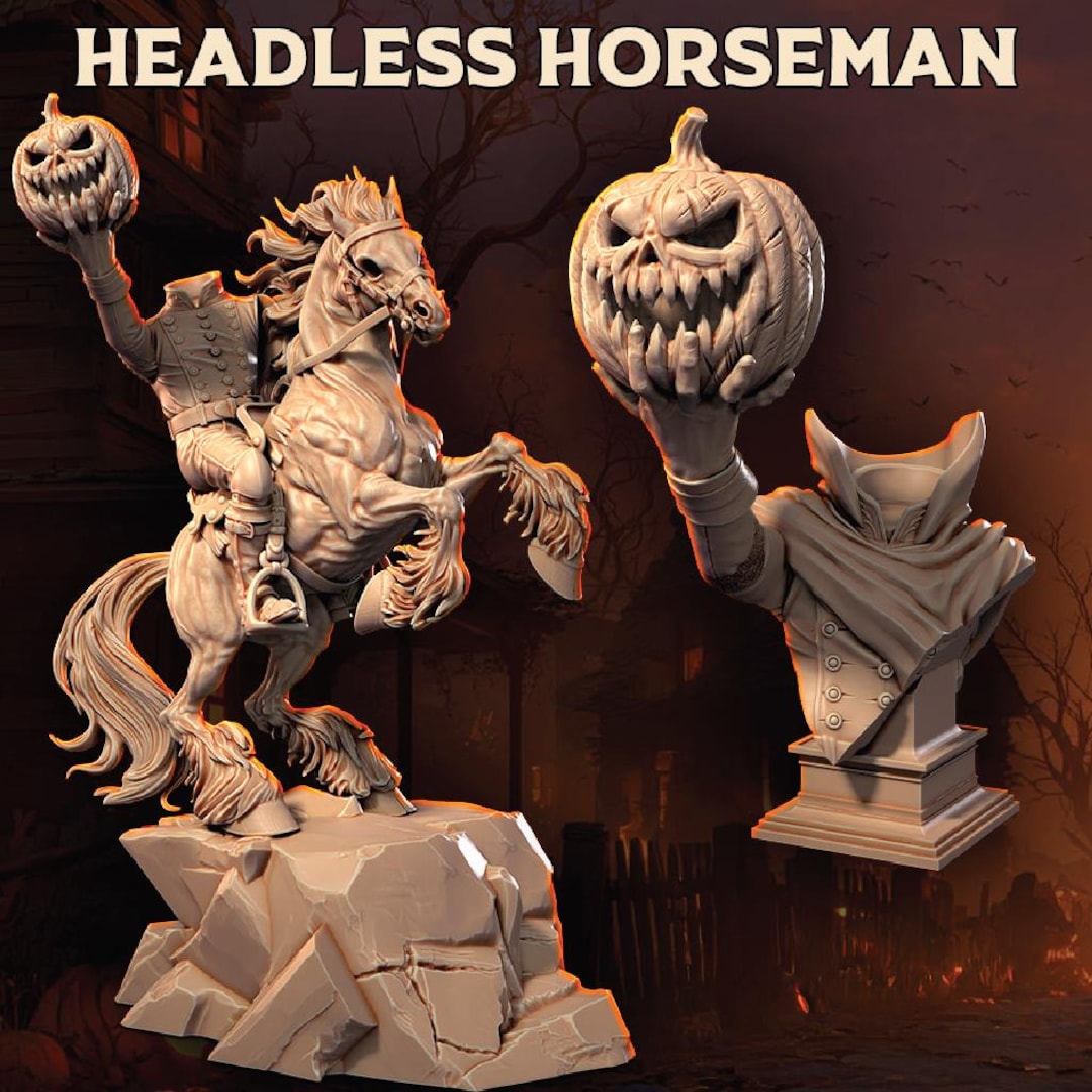 The Headless Horseman | Folklore Miniature | Classic Movie Monsters 3.0 ...