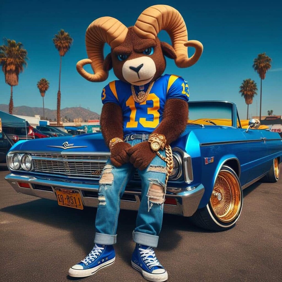 NFL Ram Mascot - Etsy
