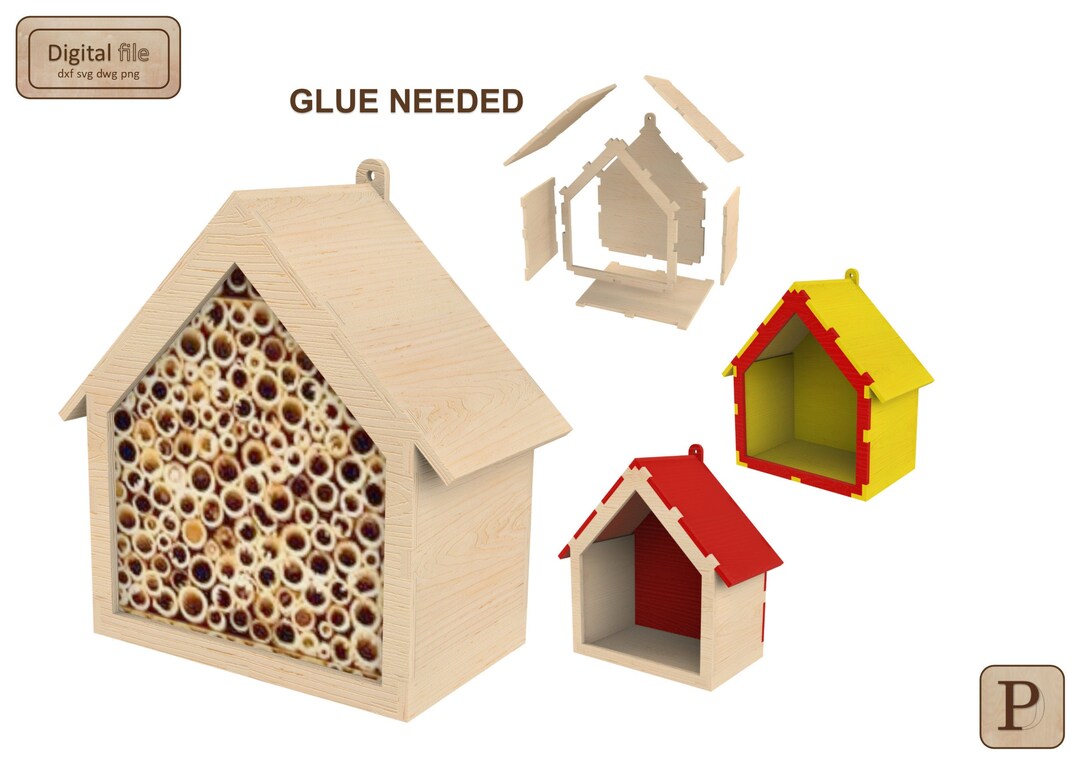 Insect Hotel Bees Bugs Laser Cut File| Dxf Svg Dwg Png - Etsy UK