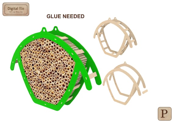 Insect Hotel Bees Bugs Laser Cut File Dxf Svg Dwg Png - Etsy