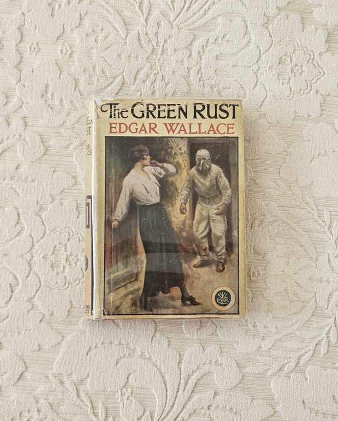 The Green Rust by Edgar Wallace || Hardcover 1920s - Etsy