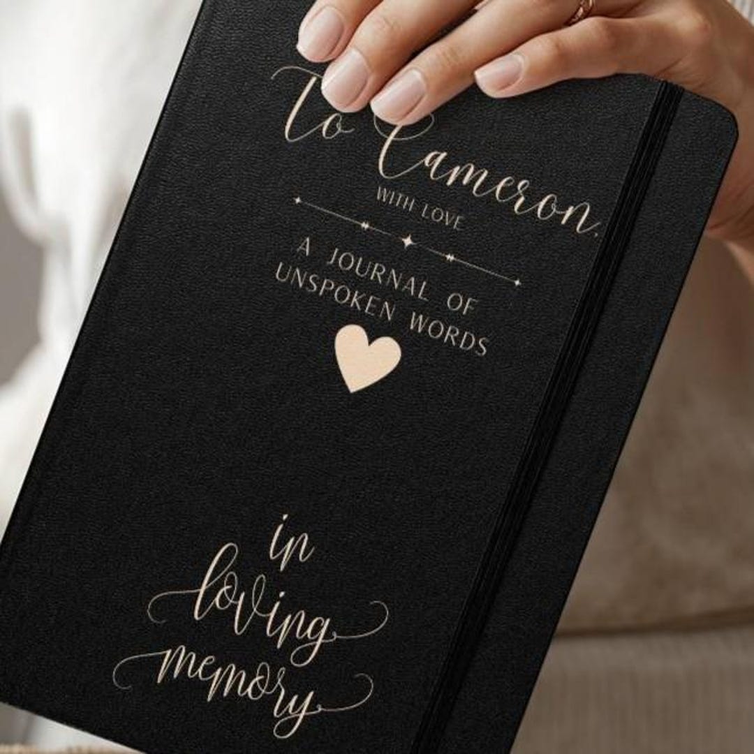 Personalized Memorial Journal: Grief Gift & Memory Book - Etsy