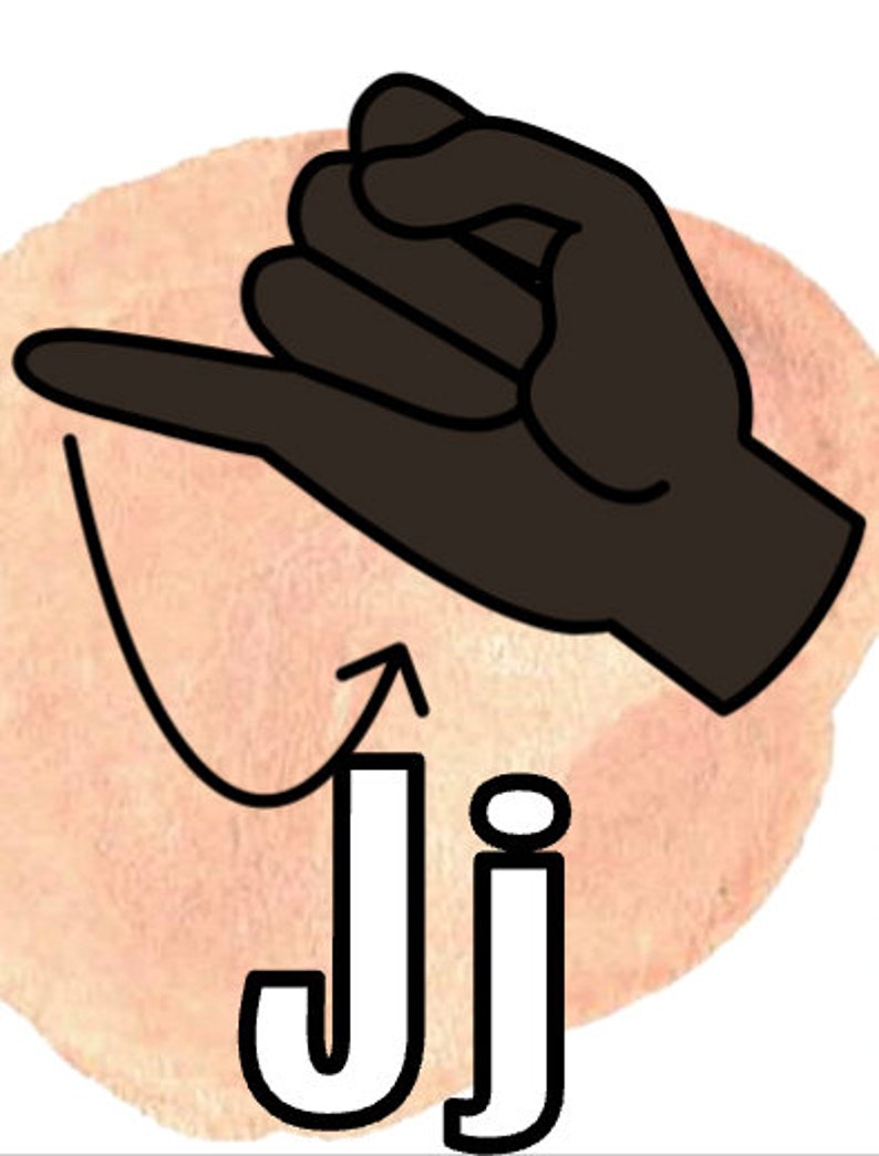 ASL Multicultural Alphabet Cards - Etsy