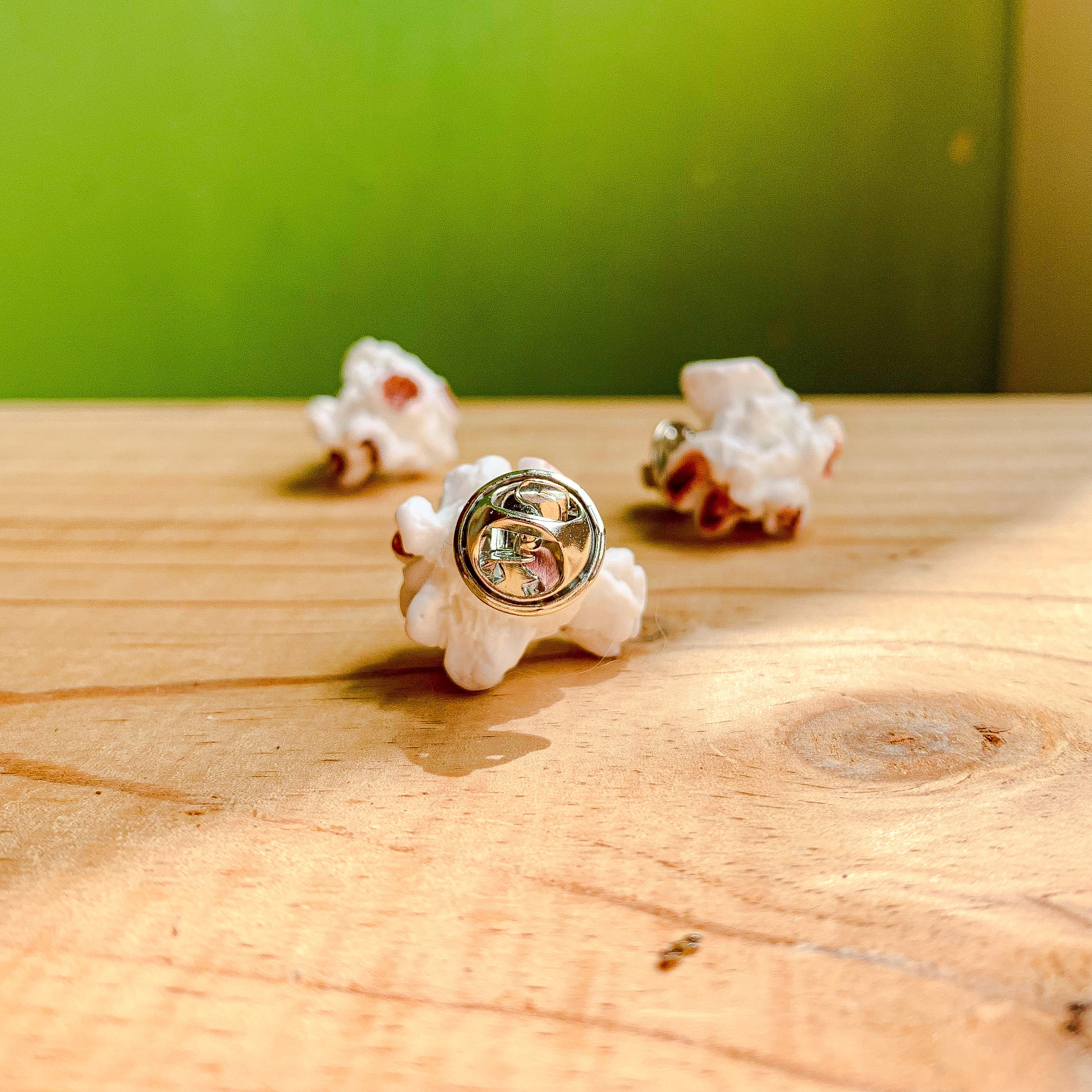 Popcorn Pins - Fun Brooch - Candy Jewelry - Polymer Clay Brooch - Small ...