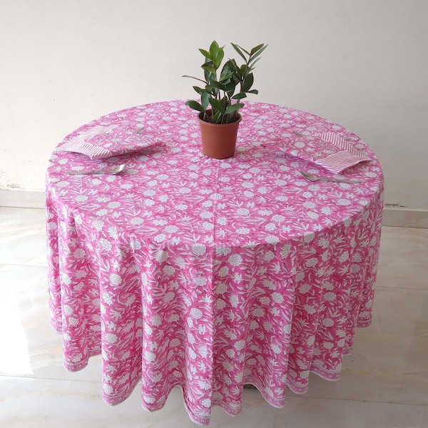Round Table Cloth - Etsy