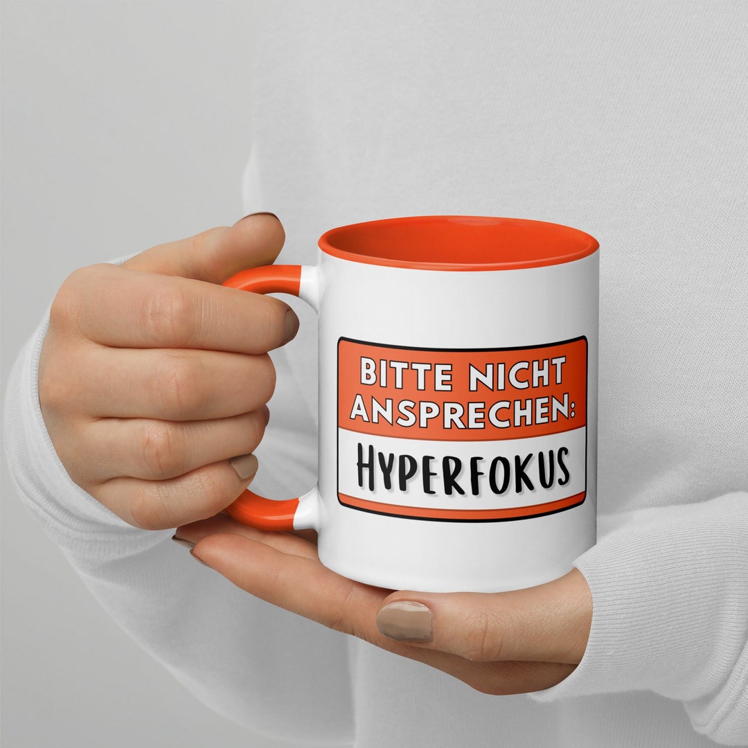 Cup do Not Disturb: Hyperfocus Colored Inside - Etsy