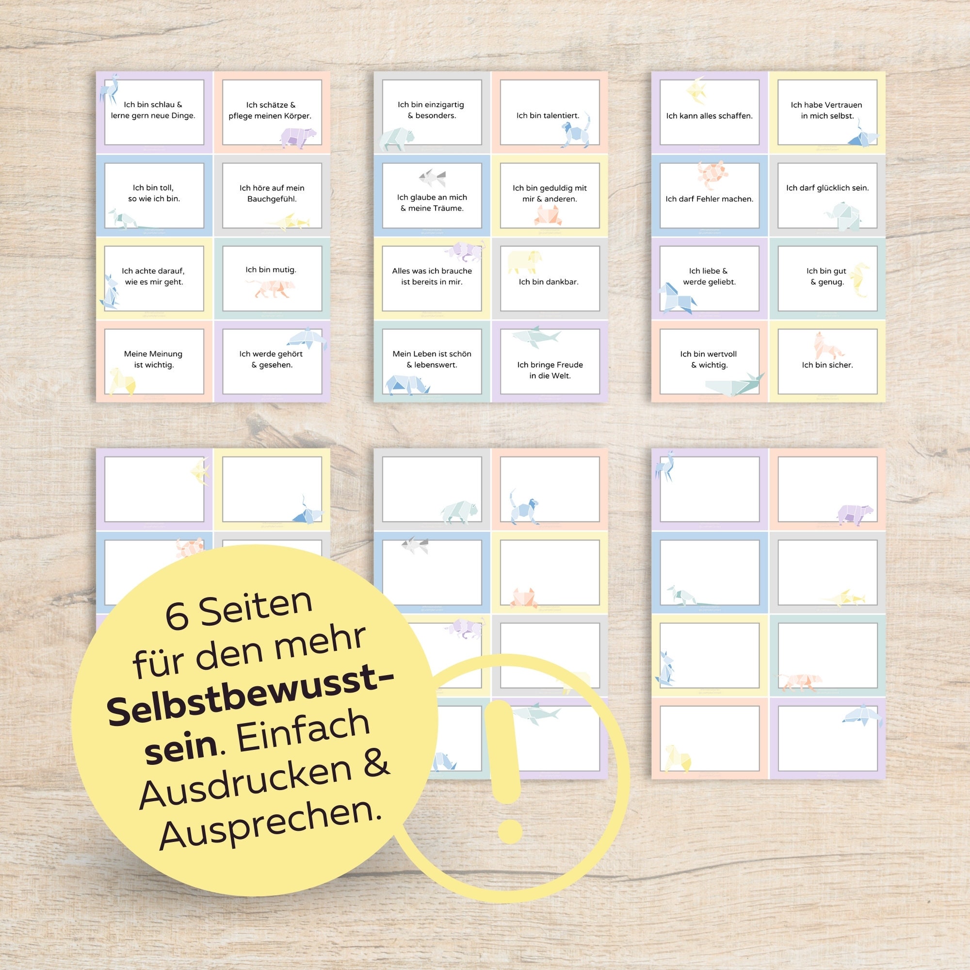 24+24 Affirmation Cards, Printable Cards, Manifestation, Affirmations ...