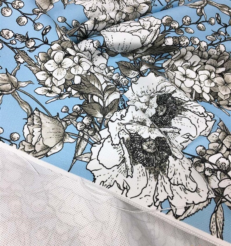 William Morris Chinoiserie Bird Floral Upholstery Fabric, Bluebird of ...