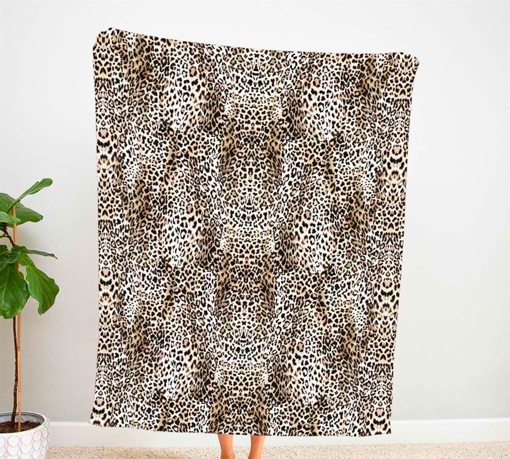 Leopard Upholstery Fabric, Leopard Skin Print Fabric by the Yard ...