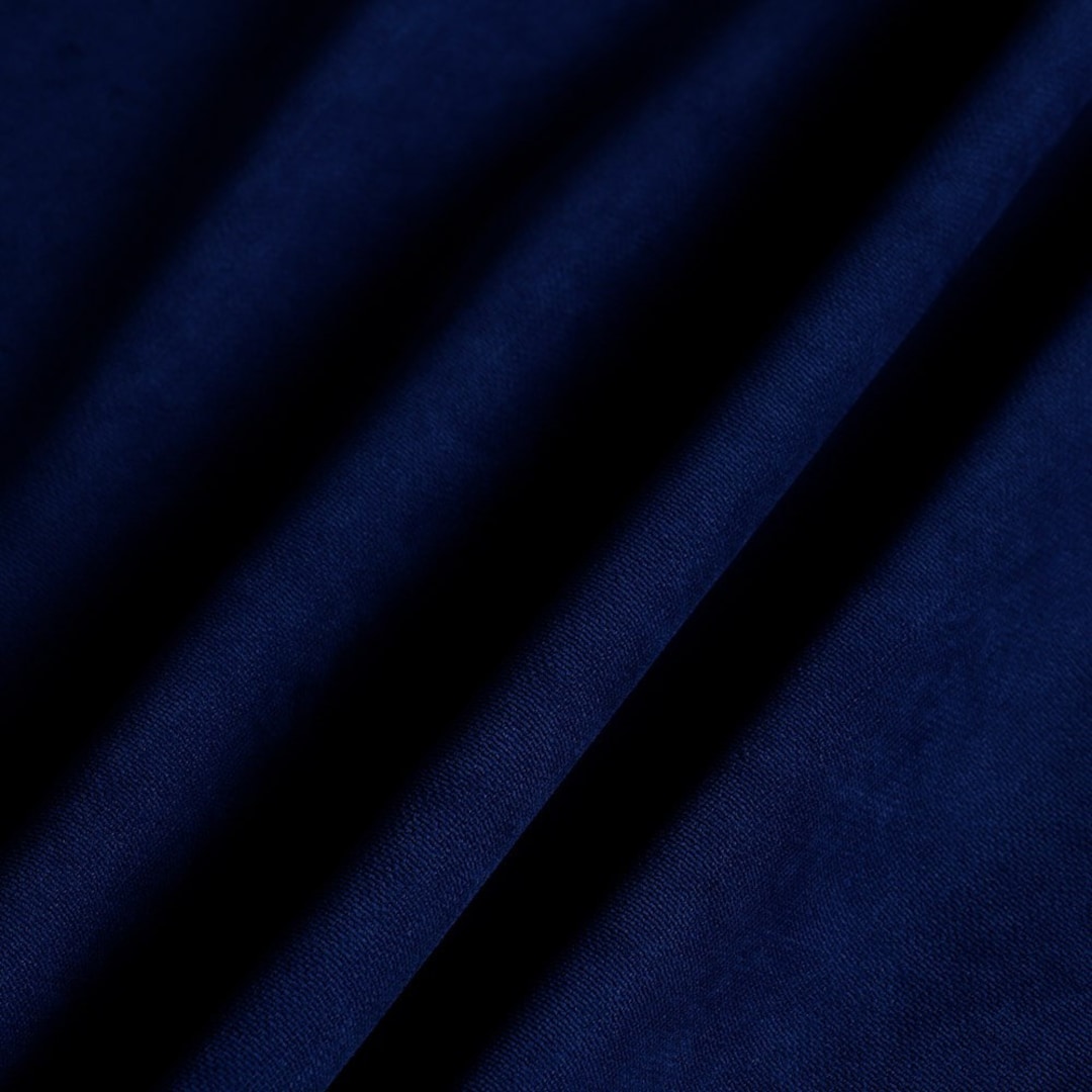 Navy Blue Solid Fabric, Premium Quality Royal Blue Canvas Fabric ...