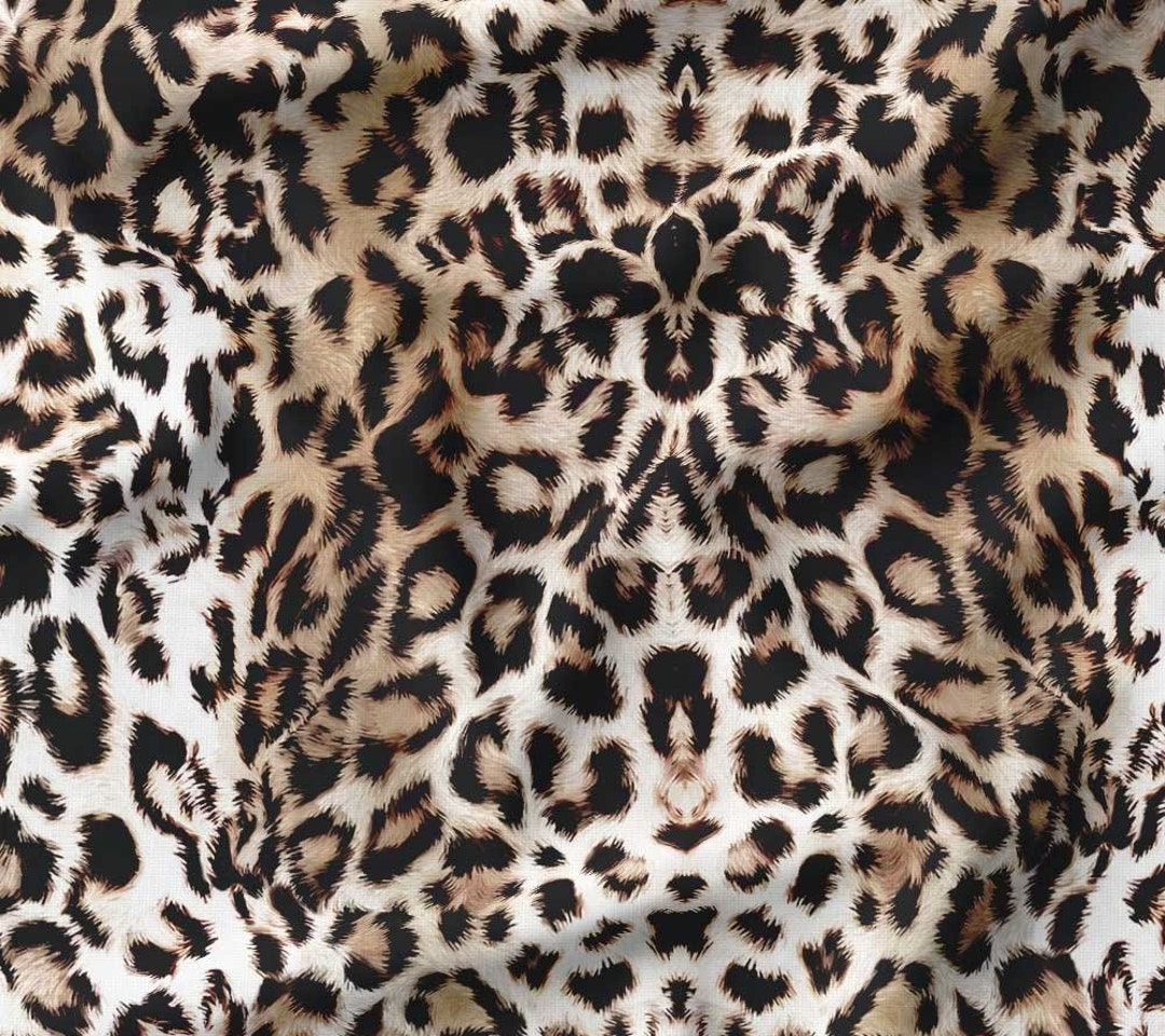 Leopard Upholstery Fabric, Leopard Skin Print Fabric by the Yard ...