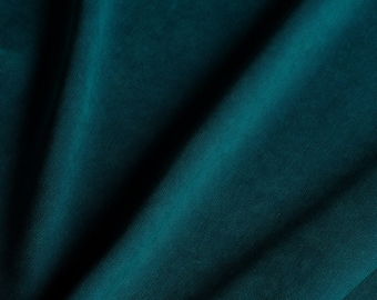 Solid Fabric Fable Textured Solid teal by Nouveau Bohemian Solid Cotton Fabric by the Yard With ...