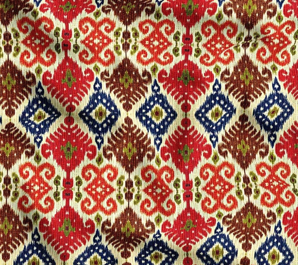 Native American Tribal Print Fabric by the Yard - Southwestern Fabric ...