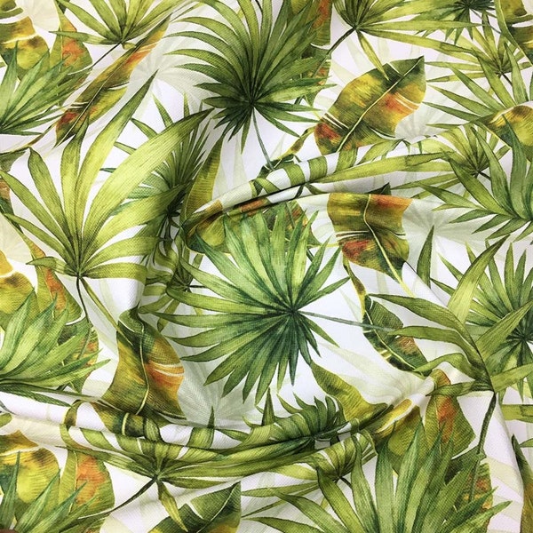 Palm Leaf Fabric - Etsy