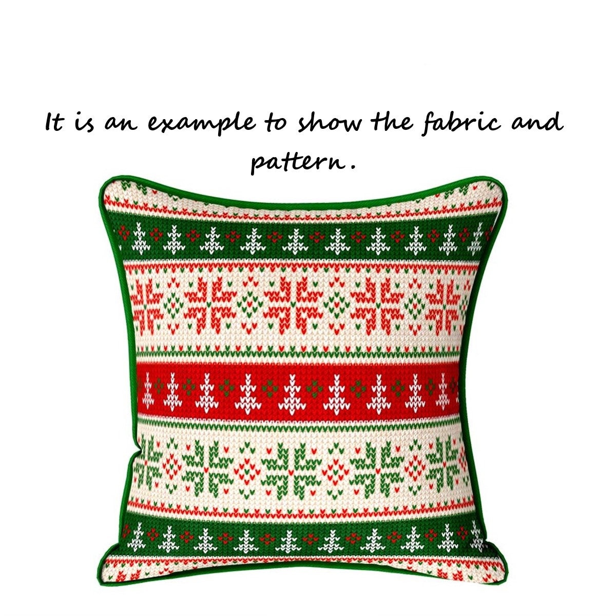 Christmas Fabric by the Yard, Retro Traditional Stripe Christmas Knit ...