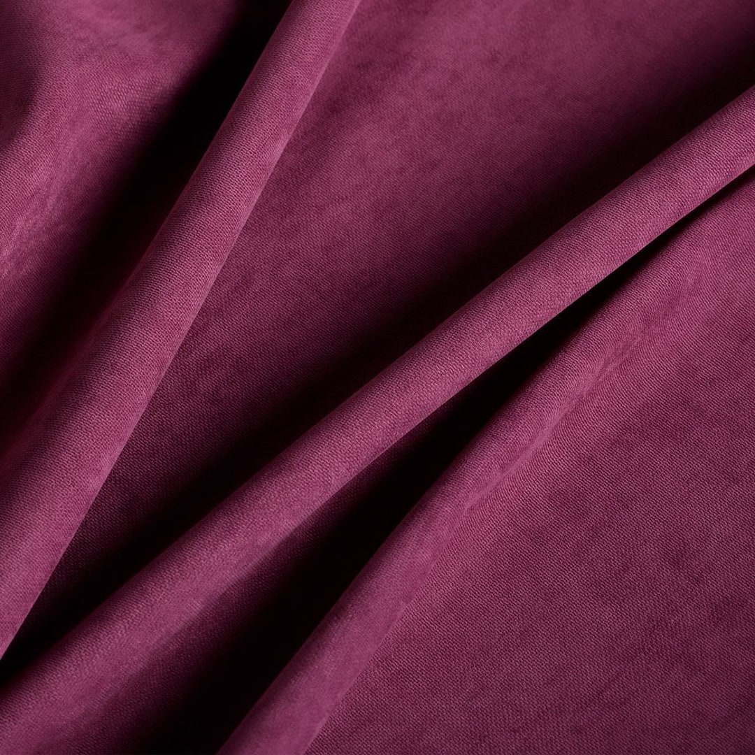 Purple Upholstery Fabric, Premium Quality Plum Color Canvas Fabric ...