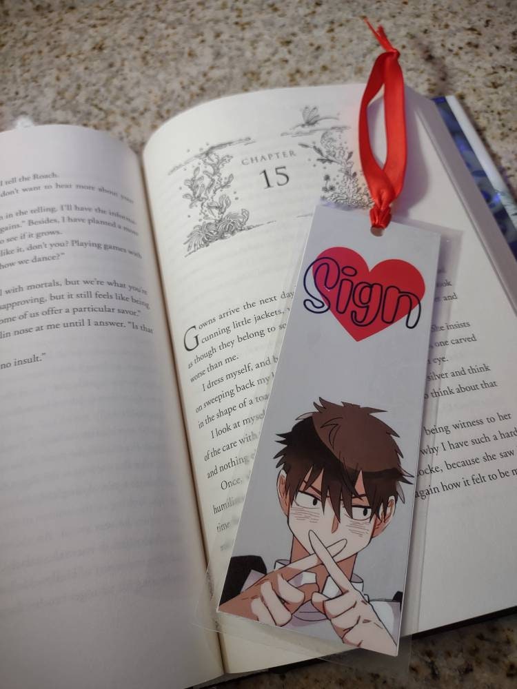 Sign Bookmark - Etsy