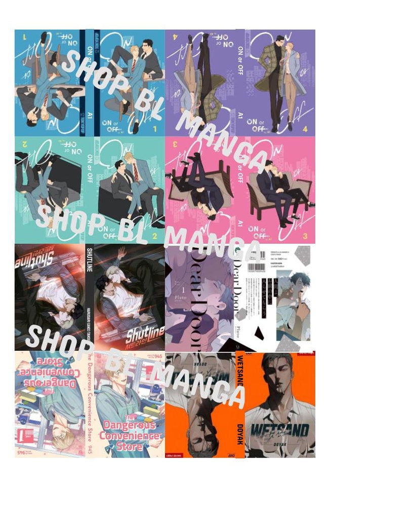 BL Manga Mini Books Yaoi Books - Etsy