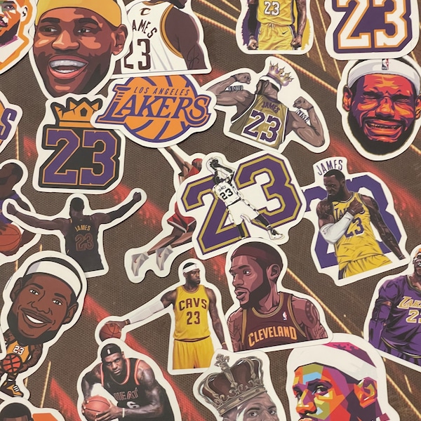 Basketball Stickers - Etsy