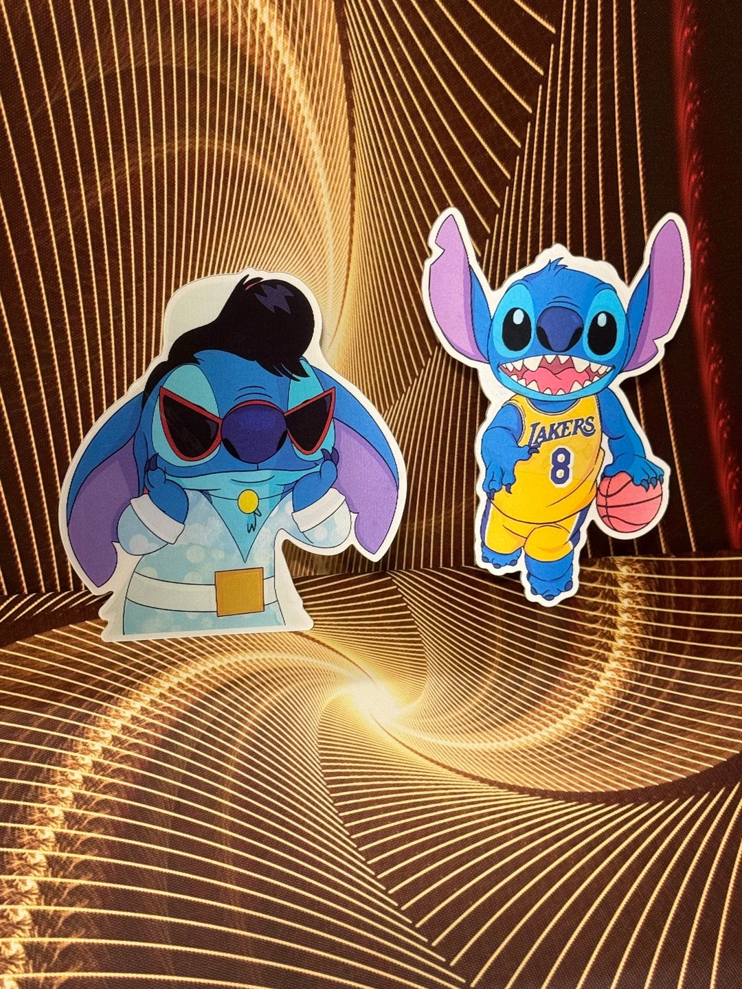 2 Pieces 3D Lenticular Changing Moving Flip Motion Decal 3D Sticker - Etsy