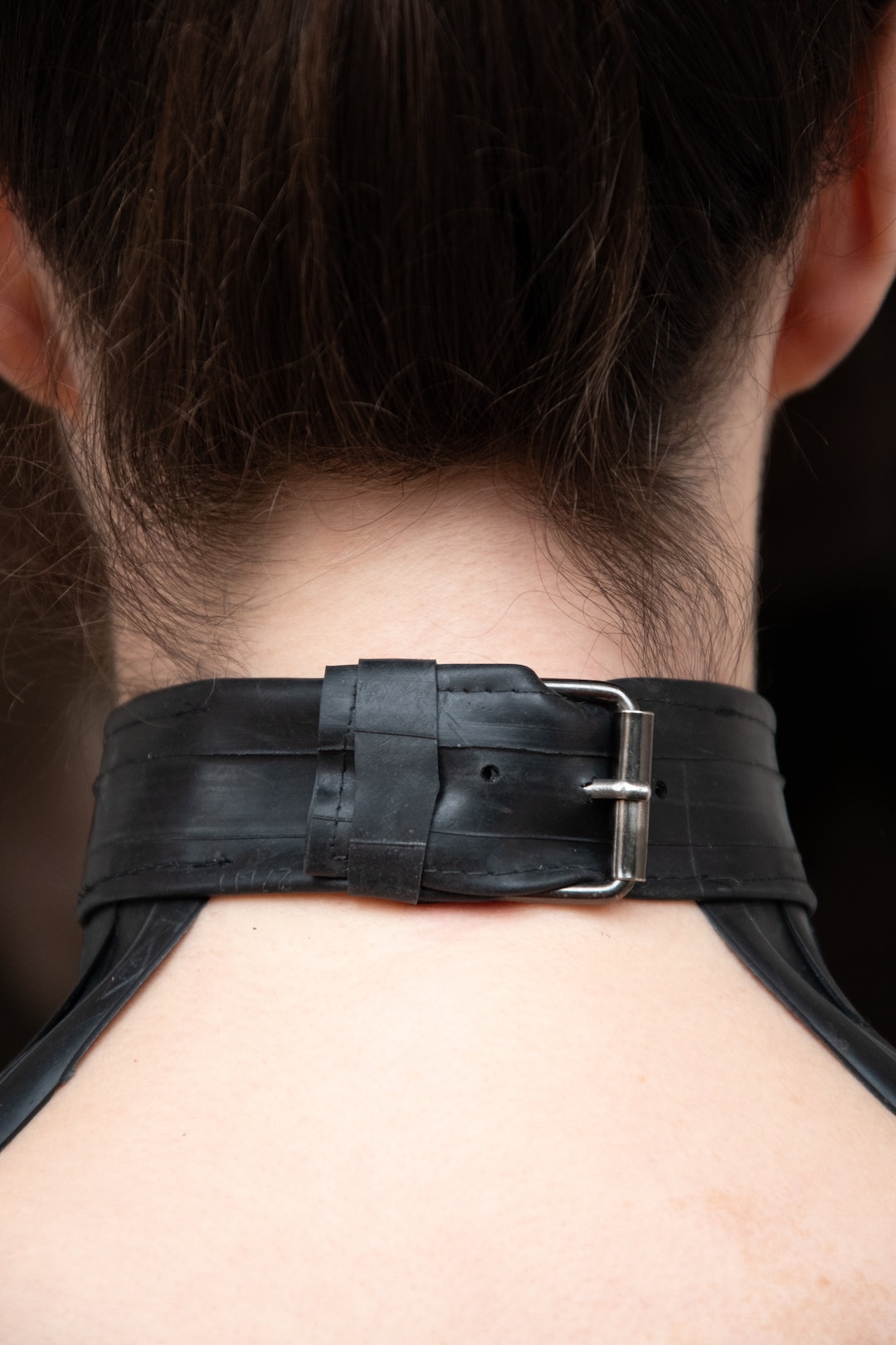 Extravagant Neck Fan/neck Corset/collar Made From Recycled - Etsy