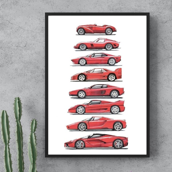 Ferrari - Etsy