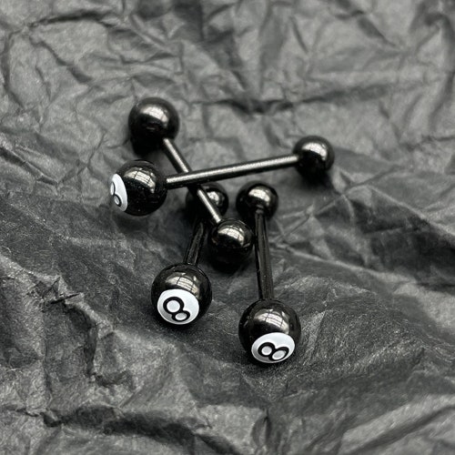 Minimalist Tongue Stud Cool Tongue Ring Titanium Steel - Etsy
