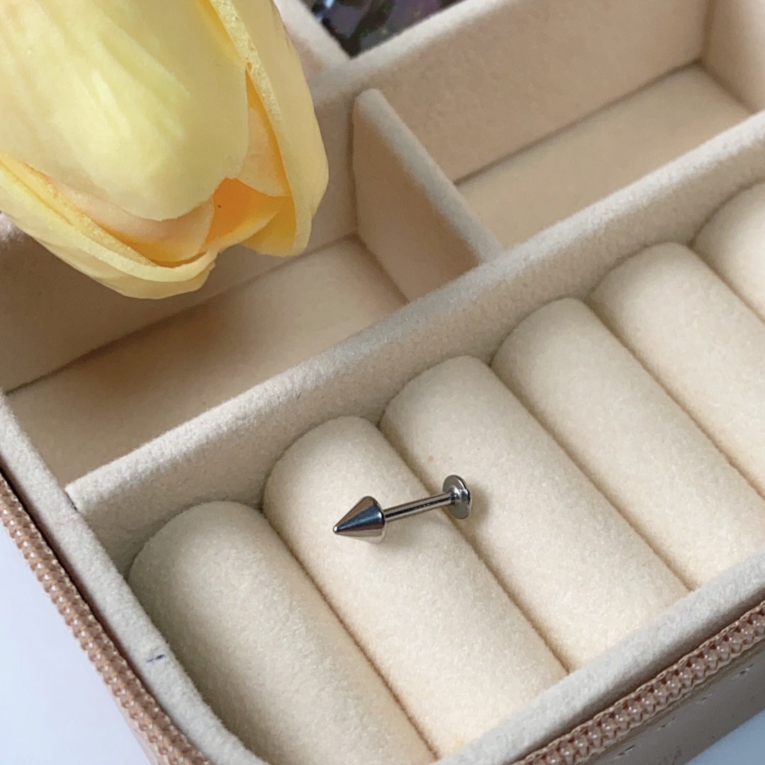 Spike Labret Stud Lip Piercings,rivet Tongue Ring,devil Lip Stud,punk ...