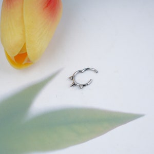 Punk Rivet Stud Lip Piercings, Rivet Tongue Ring, Devil Tooth Lip ...