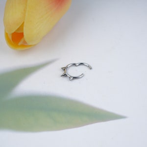 Punk Rivet Stud Lip Piercings, Rivet Tongue Ring, Devil Tooth Lip ...