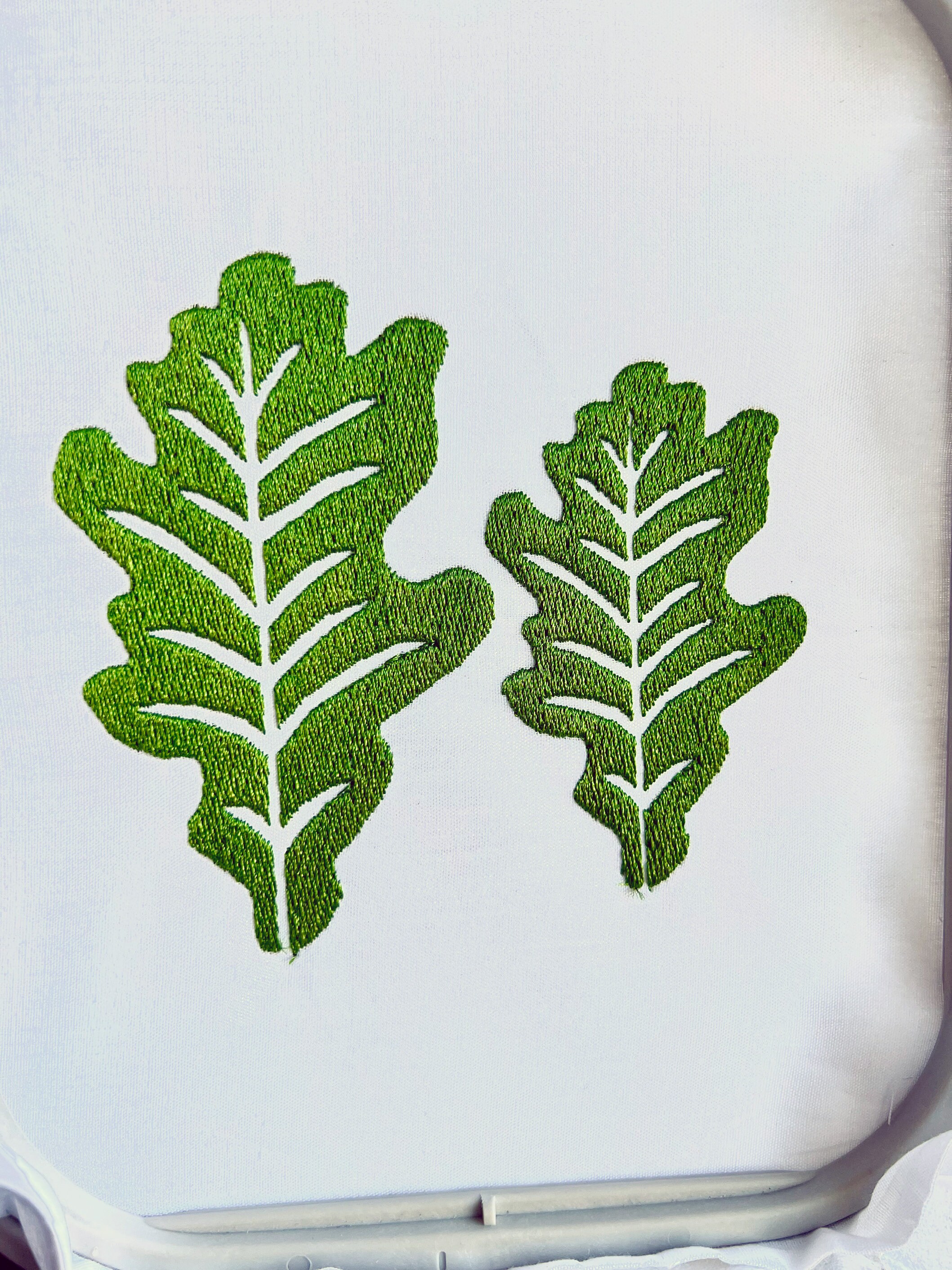 Oak Leaf Embroidery Design Oak Tree Leaves Fall Machine - Etsy