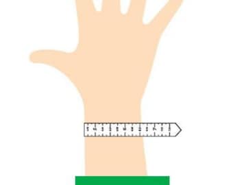 Printable Wrist Sizing Tool - Etsy