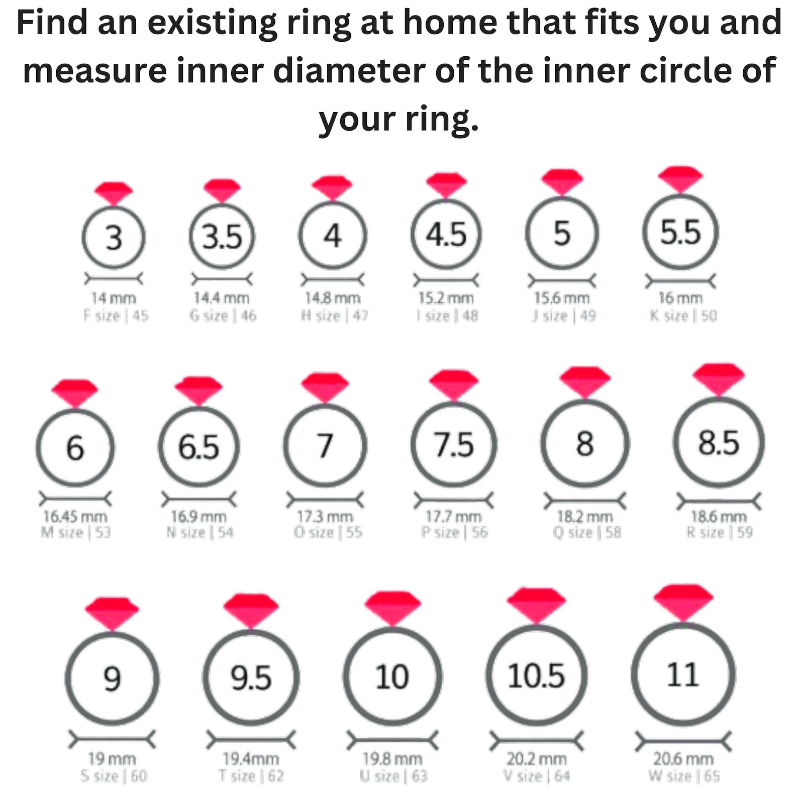 Printable Diamond Ring Sizer Ring Size Finder Ring Size Measuring Tool printable-diamond-ring-sizer-ring-size-finder-ring-size-measuring-tool