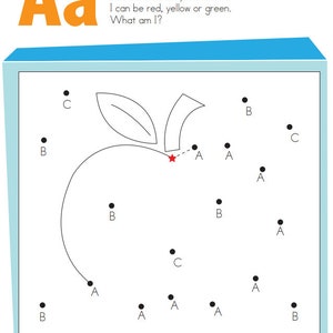 Letter Learner Full Workbook Nursery Age A-Z Letters - Etsy