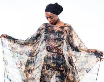 See Through Evening Gown - Etsy