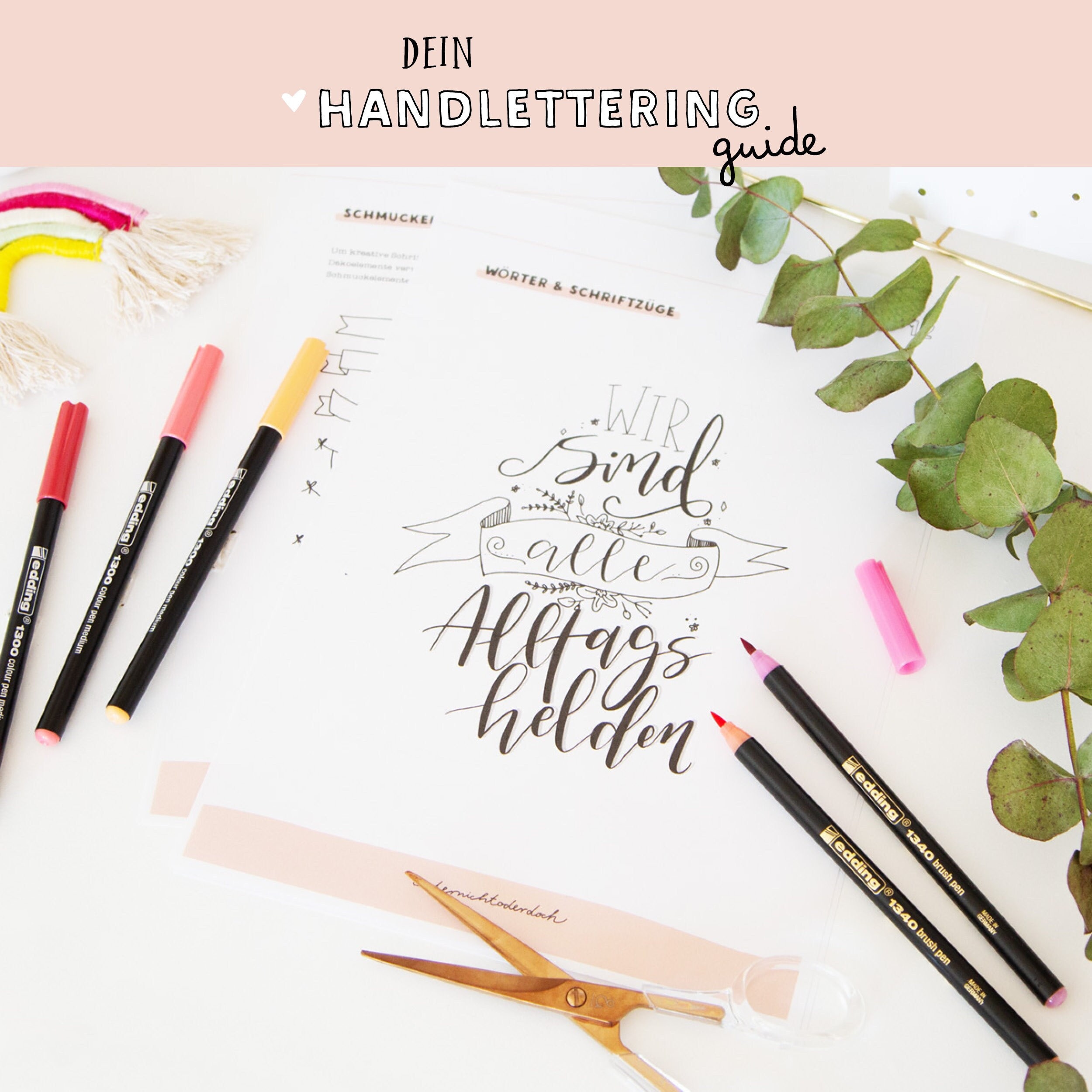 Digital Handlettering Guide 1 for Beginners From - Etsy