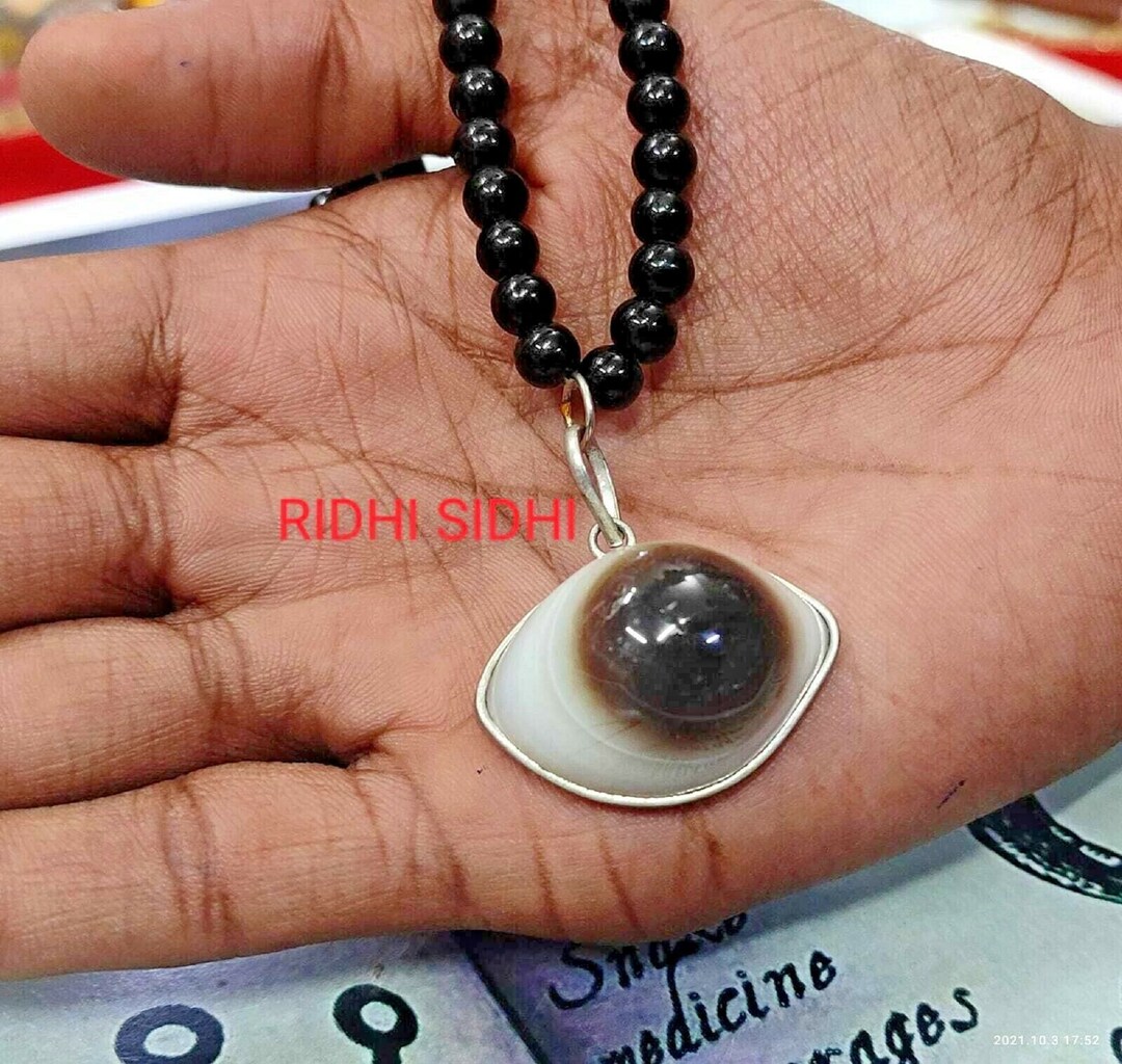Most Powerful Wealth Richness Naga Lord SHIVA ENERGIZED Black Stone ...