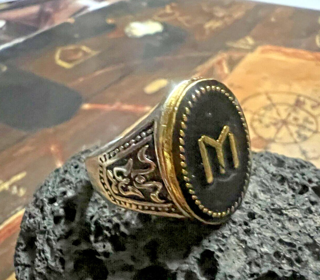 Wealth Magick Become Rich Attract Money Handmade Pagan Silver Ring RARE ...