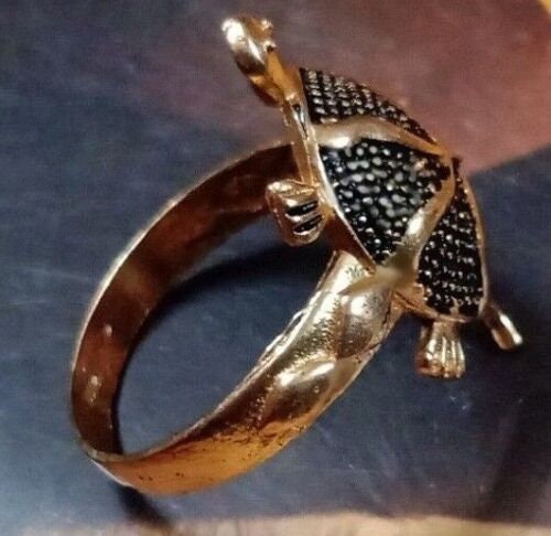 Extreme Powerful Maha Lakshmi Parad Tortise White Magic Ring Success ...