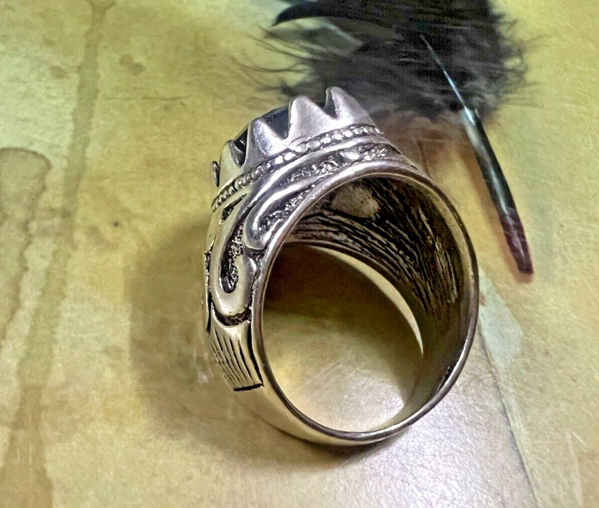 Huntid Ring Positive Power Diamond All Success Achive Powerful Ring ...