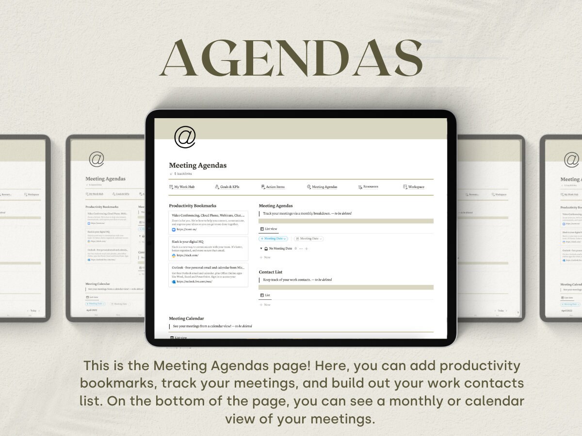 Notion Work Hub // Notion Template // Notion Work Planner - Etsy