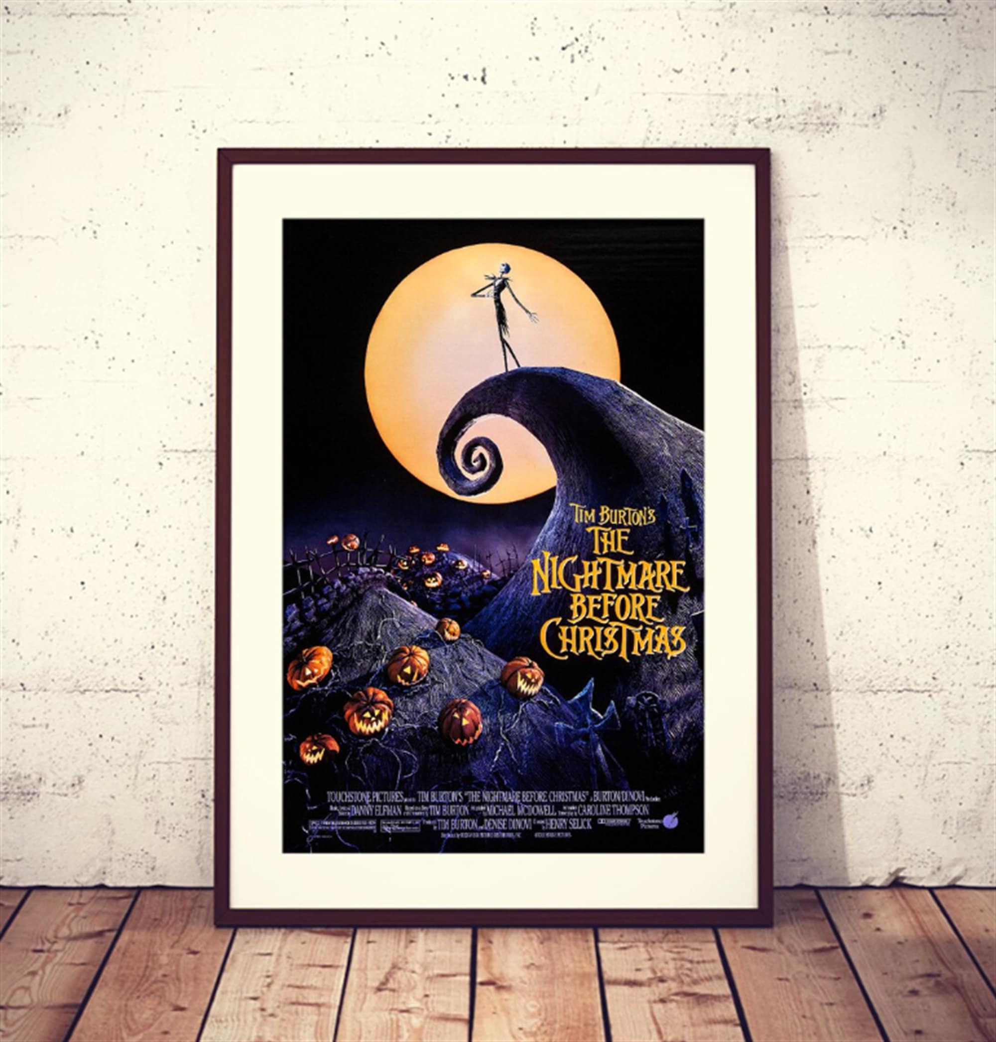 The Nightmare Before Christmas, Digital Poster, Printable, HQ File ...