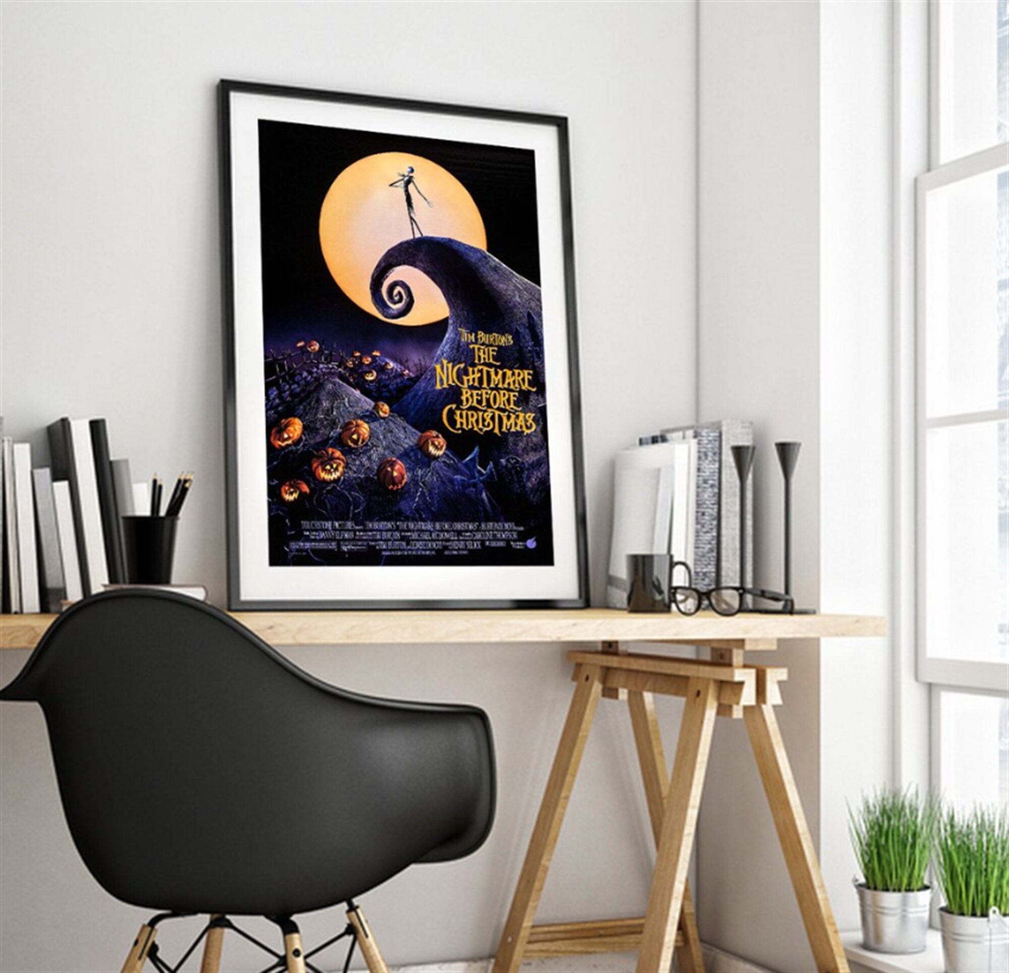 The Nightmare Before Christmas, Digital Poster, Printable, HQ File ...