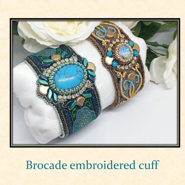 Embroidered Cuff - Etsy